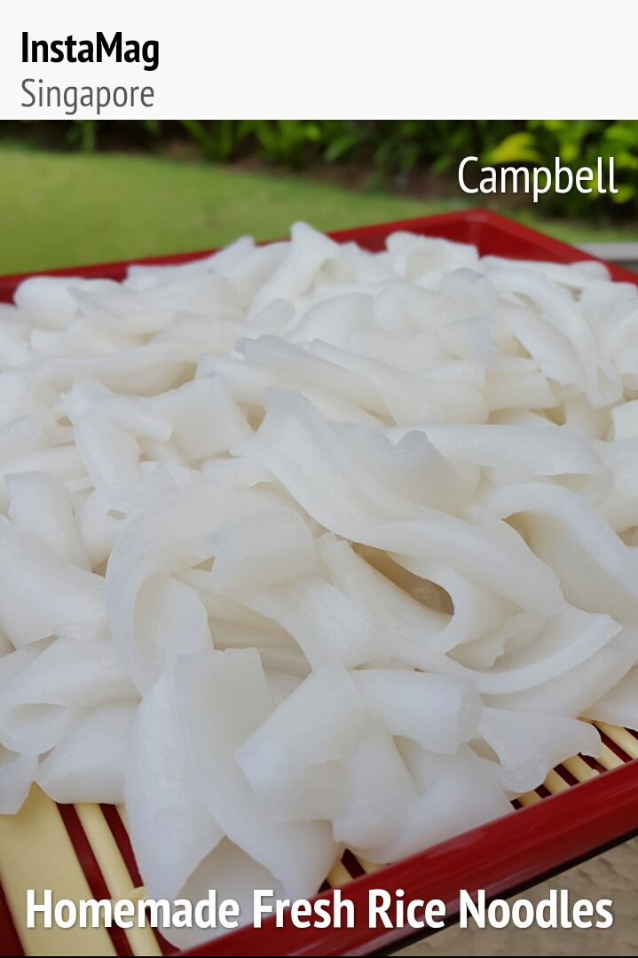 Hani's Kitchen: Homemade Fresh Rice Noodle